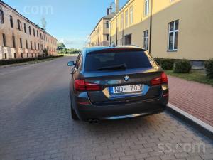 Grey BMW 520 2015 in Daugavpils, with an engine capacity of 2.00 L and mileage of 290 thousand km for 9850 €, photo 5 on AUTOMOTO.COM.LV