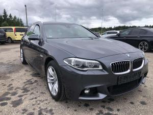 Pelēks BMW 520 2015 Utena, ar dzinēja tilpumu 2.00 L un nobraukumu 247 tūkst. km par 13400 €, foto  vietnē AUTOMOTO.COM.LV