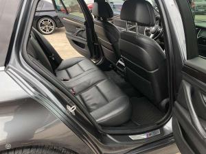 Grey BMW 520 2015 in Utena, with an engine capacity of 2.00 L and mileage of 247 thousand km for 13400 €, photo 14 on AUTOMOTO.COM.LV