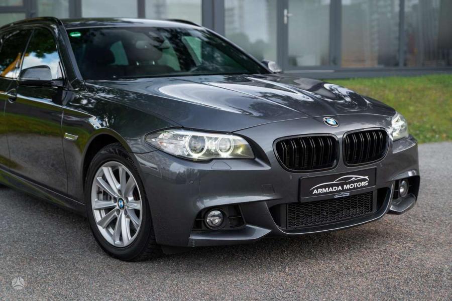 Pelēks BMW 520 2015 Viļņa, ar dzinēja tilpumu 2.00 L un nobraukumu 260 tūkst. km par 11500 €, foto 3 vietnē AUTOMOTO.COM.LV