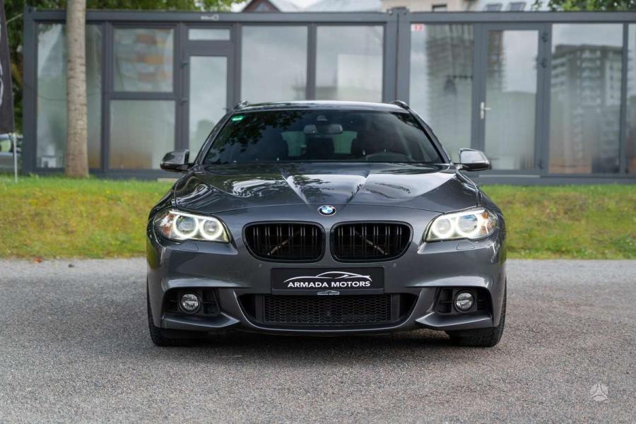 Pelēks BMW 520 2015 Viļņa, ar dzinēja tilpumu 2.00 L un nobraukumu 260 tūkst. km par 11500 €, foto 5 vietnē AUTOMOTO.COM.LV