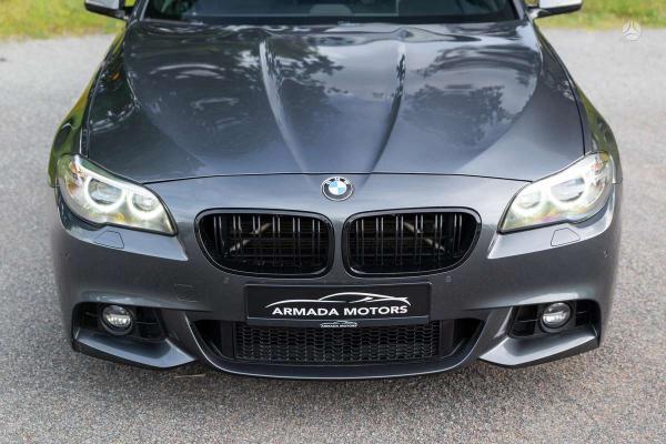 Pelēks BMW 520 2015 Viļņa, ar dzinēja tilpumu 2.00 L un nobraukumu 260 tūkst. km par 11500 €, foto 5 vietnē AUTOMOTO.COM.LV