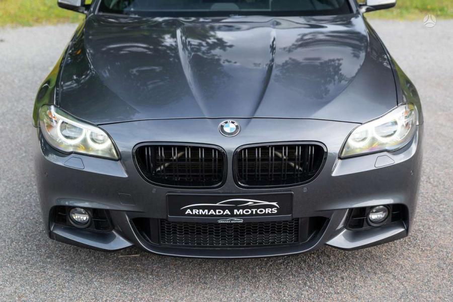 Pelēks BMW 520 2015 Viļņa, ar dzinēja tilpumu 2.00 L un nobraukumu 260 tūkst. km par 11500 €, foto 6 vietnē AUTOMOTO.COM.LV