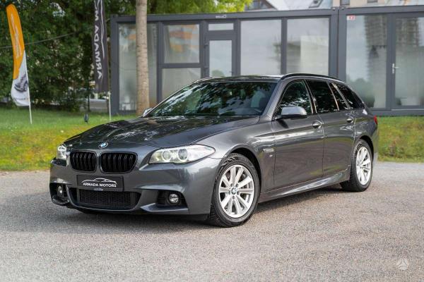 Pelēks BMW 520 2015 Viļņa, ar dzinēja tilpumu 2.00 L un nobraukumu 260 tūkst. km par 11500 €, foto 6 vietnē AUTOMOTO.COM.LV