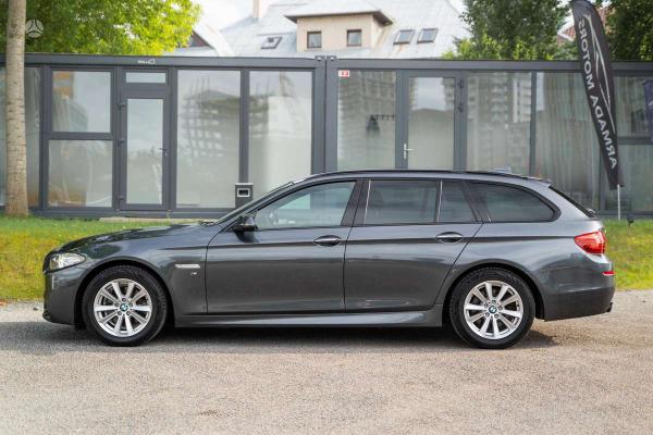 Pelēks BMW 520 2015 Viļņa, ar dzinēja tilpumu 2.00 L un nobraukumu 260 tūkst. km par 11500 €, foto 8 vietnē AUTOMOTO.COM.LV