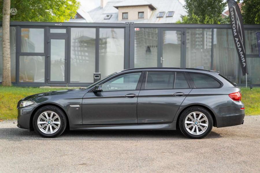 Pelēks BMW 520 2015 Viļņa, ar dzinēja tilpumu 2.00 L un nobraukumu 260 tūkst. km par 11500 €, foto 9 vietnē AUTOMOTO.COM.LV