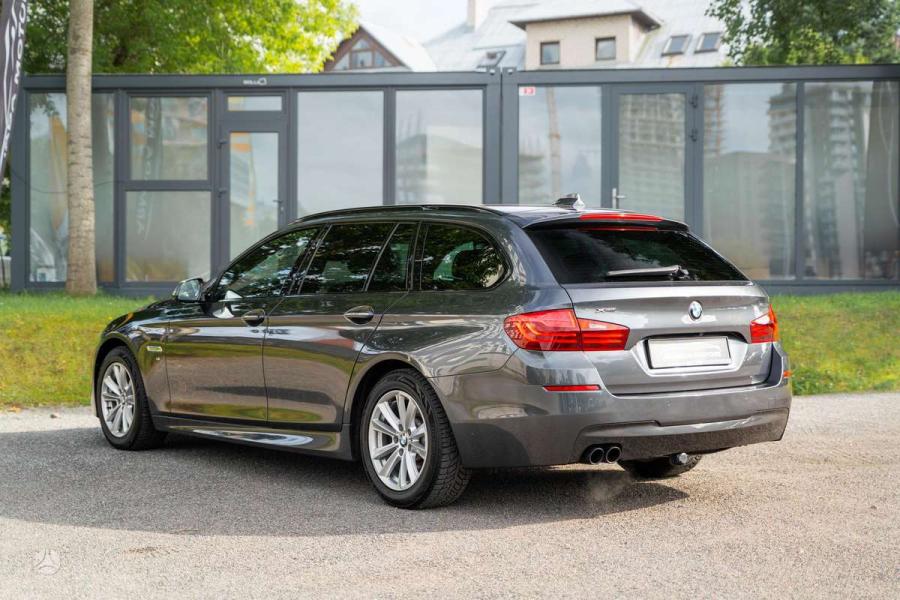 Pelēks BMW 520 2015 Viļņa, ar dzinēja tilpumu 2.00 L un nobraukumu 260 tūkst. km par 11500 €, foto 13 vietnē AUTOMOTO.COM.LV