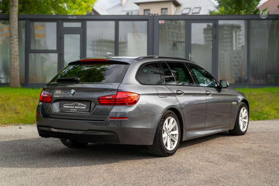 Pelēks BMW 520 2015 Viļņa, ar dzinēja tilpumu 2.00 L un nobraukumu 260 tūkst. km par 11500 €, foto 17 vietnē AUTOMOTO.COM.LV