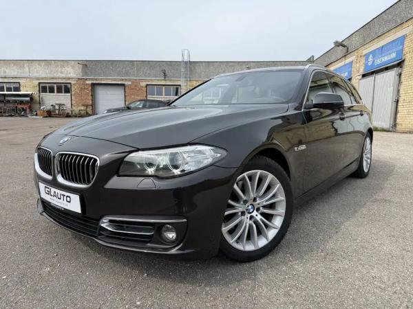 Grey BMW 520 2015 in Tukums, with an engine capacity of 2.00 L and mileage of 257 thousand km for 10990 €, photo 1 on AUTOMOTO.COM.LV