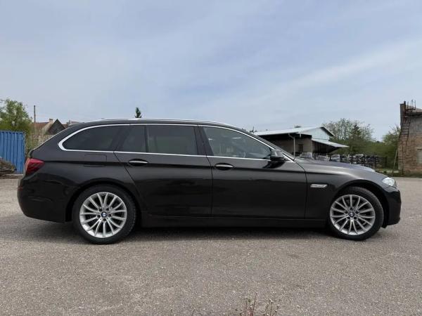 Grey BMW 520 2015 in Tukums, with an engine capacity of 2.00 L and mileage of 257 thousand km for 10990 €, photo 7 on AUTOMOTO.COM.LV