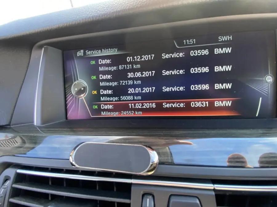 Pelēks BMW 520 2015 Tukums, ar dzinēja tilpumu 2.00 L un nobraukumu 257 tūkst. km par 10990 €, foto 25 vietnē AUTOMOTO.COM.LV