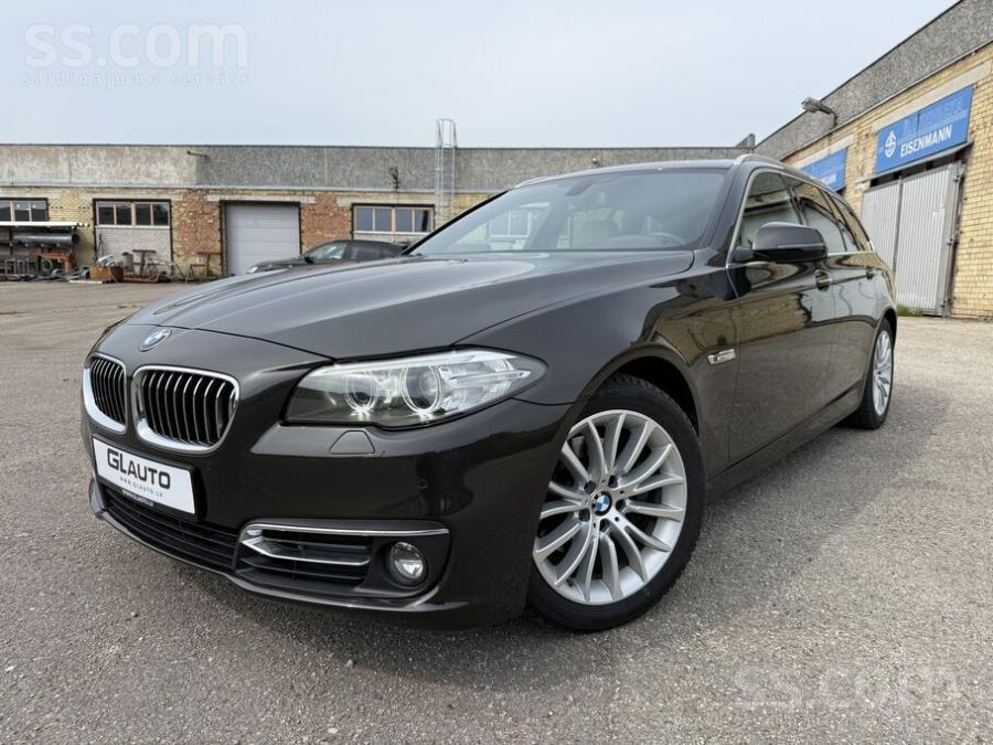 Pelēks BMW 520 2015 Tukums, ar dzinēja tilpumu 2.00 L un nobraukumu 257 tūkst. km par 10990 €, foto 1 vietnē AUTOMOTO.COM.LV