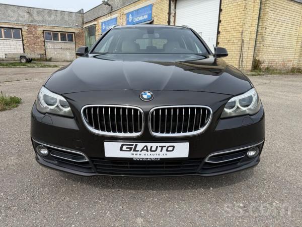 Grey BMW 520 2015 in Tukums, with an engine capacity of 2.00 L and mileage of 257 thousand km for 10990 €, photo 2 on AUTOMOTO.COM.LV