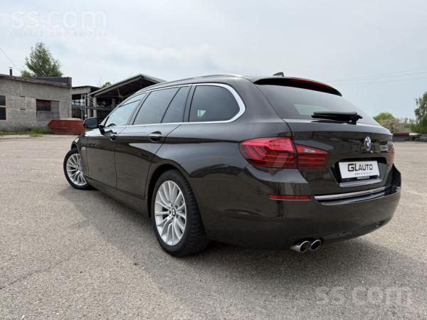 Grey BMW 520 2015 in Tukums, with an engine capacity of 2.00 L and mileage of 257 thousand km for 10990 €, photo 5 on AUTOMOTO.COM.LV