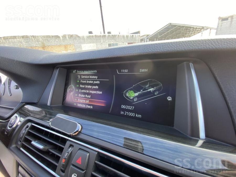 Pelēks BMW 520 2015 Tukums, ar dzinēja tilpumu 2.00 L un nobraukumu 257 tūkst. km par 10990 €, foto 21 vietnē AUTOMOTO.COM.LV