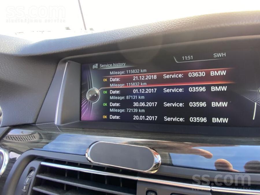 Pelēks BMW 520 2015 Tukums, ar dzinēja tilpumu 2.00 L un nobraukumu 257 tūkst. km par 10990 €, foto 24 vietnē AUTOMOTO.COM.LV