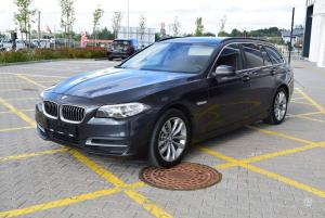 Grey BMW 520 2015 in Vilnius, with an engine capacity of 2.00 L and mileage of 249 thousand km for 10200 €, photo 4 on AUTOMOTO.COM.LV