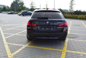 Grey BMW 520 2015 in Vilnius, with an engine capacity of 2.00 L and mileage of 249 thousand km for 10200 €, photo 7 on AUTOMOTO.COM.LV