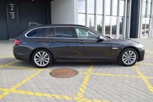 Grey BMW 520 2015 in Vilnius, with an engine capacity of 2.00 L and mileage of 249 thousand km for 10200 €, photo 9 on AUTOMOTO.COM.LV