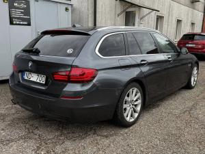 Grey BMW 520 2015 in Daugavpils, with an engine capacity of 2.00 L and mileage of 291 thousand km for 9600 €, photo 7 on AUTOMOTO.COM.LV