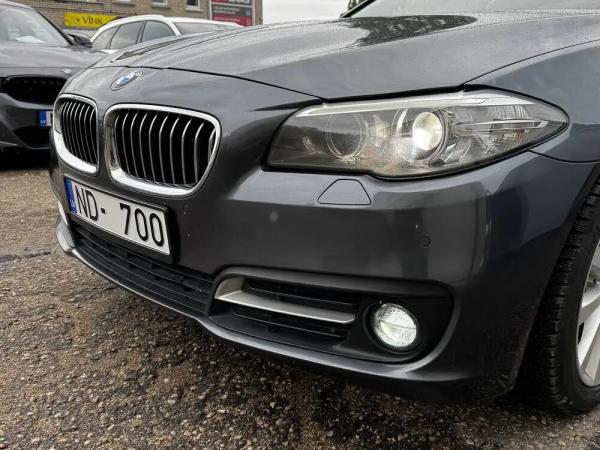 Grey BMW 520 2015 in Daugavpils, with an engine capacity of 2.00 L and mileage of 291 thousand km for 9600 €, photo 9 on AUTOMOTO.COM.LV