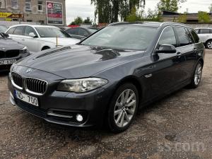 Серый БМВ 520 2015 в Даугавпилс, объемом двигателя 2.00 л и пробегом 292 тыс. км за 9600 €, фото  на AUTOMOTO.COM.LV