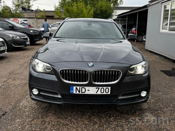 Grey BMW 520 2015 in Daugavpils, with an engine capacity of 2.00 L and mileage of 292 thousand km for 9600 €, photo 2 on AUTOMOTO.COM.LV