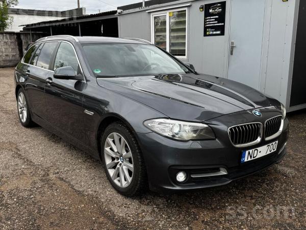 Grey BMW 520 2015 in Daugavpils, with an engine capacity of 2.00 L and mileage of 292 thousand km for 9600 €, photo 3 on AUTOMOTO.COM.LV