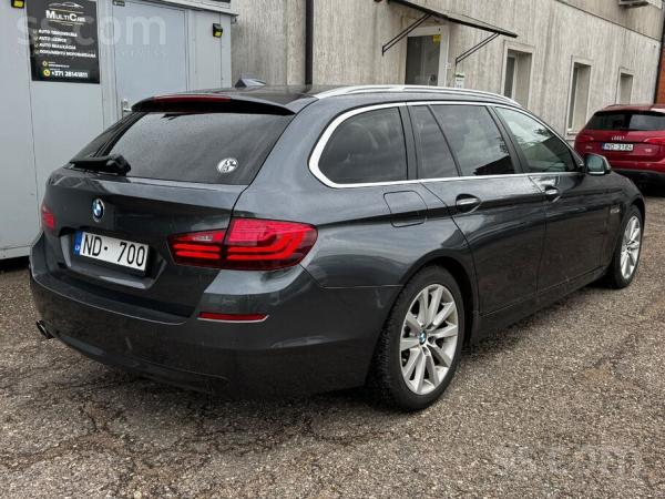 Grey BMW 520 2015 in Daugavpils, with an engine capacity of 2.00 L and mileage of 292 thousand km for 9600 €, photo 4 on AUTOMOTO.COM.LV