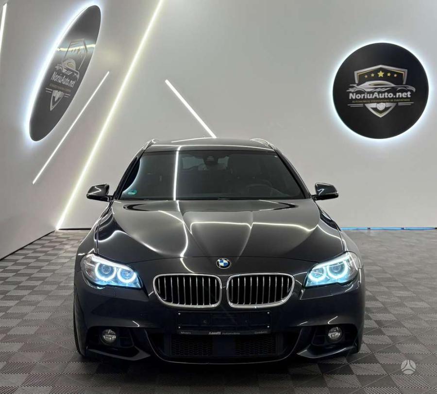 Grey BMW 520 2015 in Marijampole, with an engine capacity of 2.00 L and mileage of 362 thousand km for 9999 €, photo 7 on AUTOMOTO.COM.LV