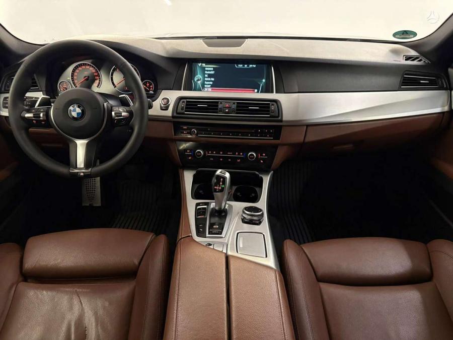 Grey BMW 520 2015 in Marijampole, with an engine capacity of 2.00 L and mileage of 362 thousand km for 9999 €, photo 21 on AUTOMOTO.COM.LV