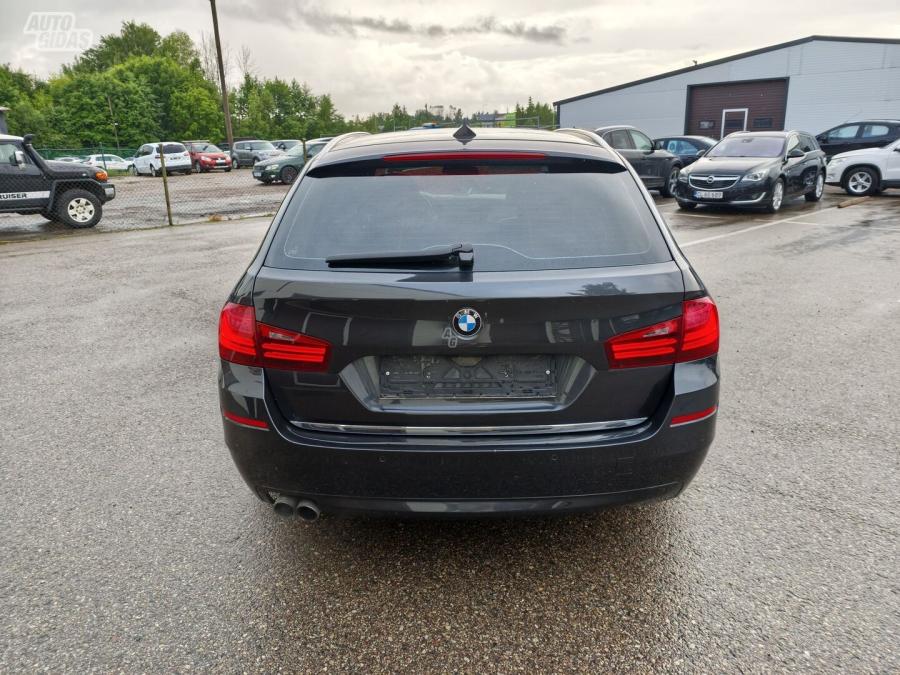 Pelēks BMW 520 2015 Utena, ar dzinēja tilpumu 2.00 L un nobraukumu 293 tūkst. km par 9590 €, foto 4 vietnē AUTOMOTO.COM.LV