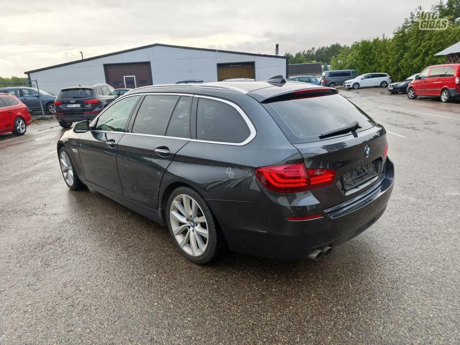 Pelēks BMW 520 2015 Utena, ar dzinēja tilpumu 2.00 L un nobraukumu 293 tūkst. km par 9590 €, foto 6 vietnē AUTOMOTO.COM.LV