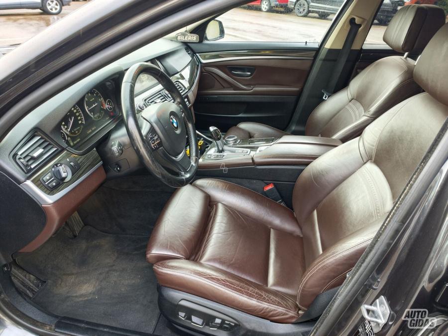 Pelēks BMW 520 2015 Utena, ar dzinēja tilpumu 2.00 L un nobraukumu 293 tūkst. km par 9590 €, foto 15 vietnē AUTOMOTO.COM.LV
