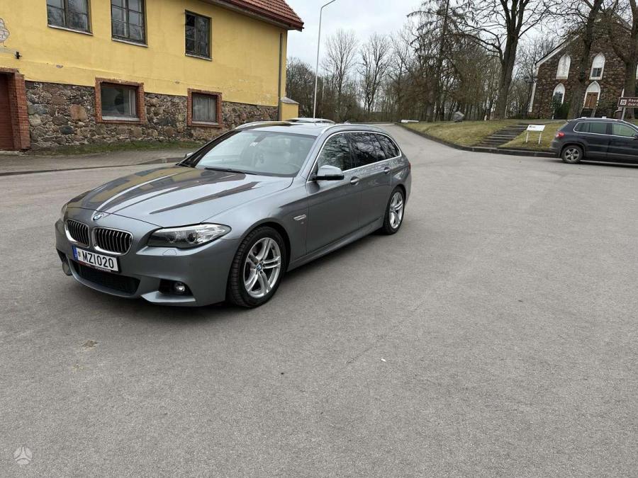 Pelēks BMW 520 2015 Šauļi, ar dzinēja tilpumu 2.00 L un nobraukumu 277 tūkst. km par 13100 €, foto 1 vietnē AUTOMOTO.COM.LV