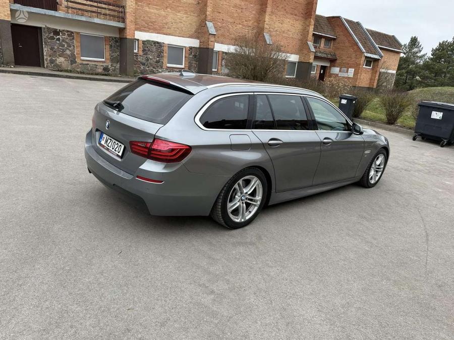 Pelēks BMW 520 2015 Šauļi, ar dzinēja tilpumu 2.00 L un nobraukumu 277 tūkst. km par 13100 €, foto 4 vietnē AUTOMOTO.COM.LV