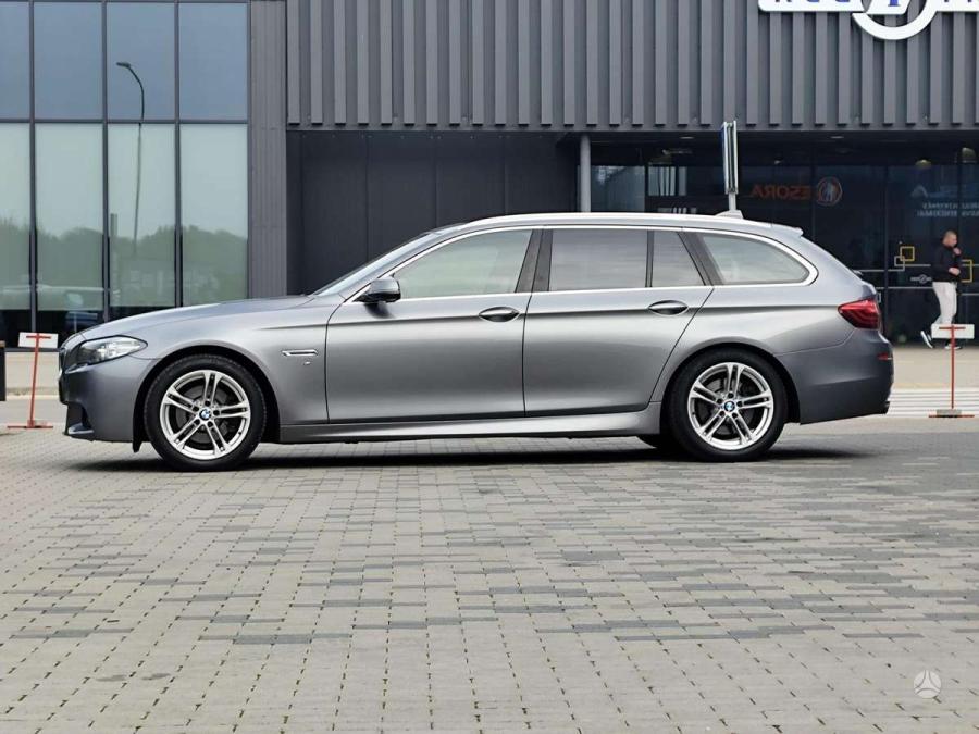 Pelēks BMW 520 2015 Šauļi, ar dzinēja tilpumu 2.00 L un nobraukumu 277 tūkst. km par 13100 €, foto 5 vietnē AUTOMOTO.COM.LV