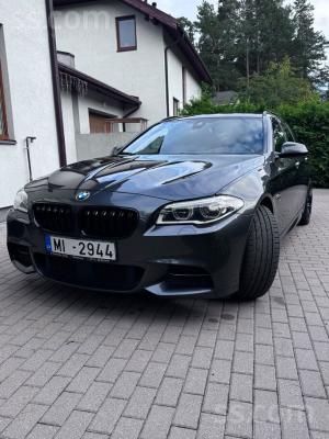 Grey BMW 520 2015 in Riga, with an engine capacity of 2.00 L and mileage of 295 thousand km for 12000 €, photo  on AUTOMOTO.COM.LV