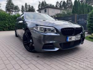 Grey BMW 520 2015 in Riga, with an engine capacity of 2.00 L and mileage of 295 thousand km for 12000 €, photo 5 on AUTOMOTO.COM.LV