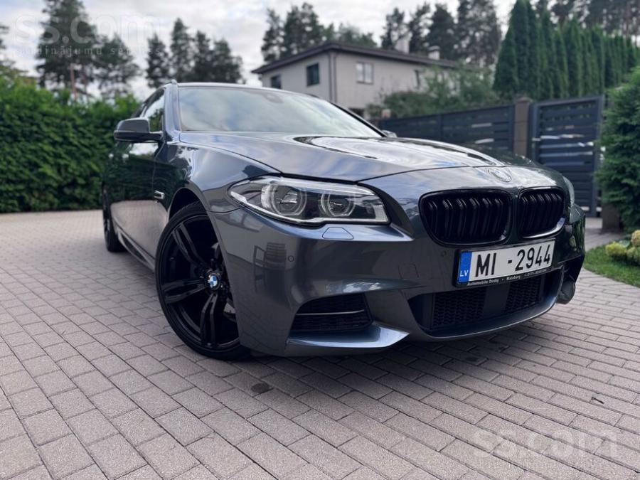 Grey BMW 520 2015 in Riga, with an engine capacity of 2.00 L and mileage of 295 thousand km for 12000 €, photo 5 on AUTOMOTO.COM.LV
