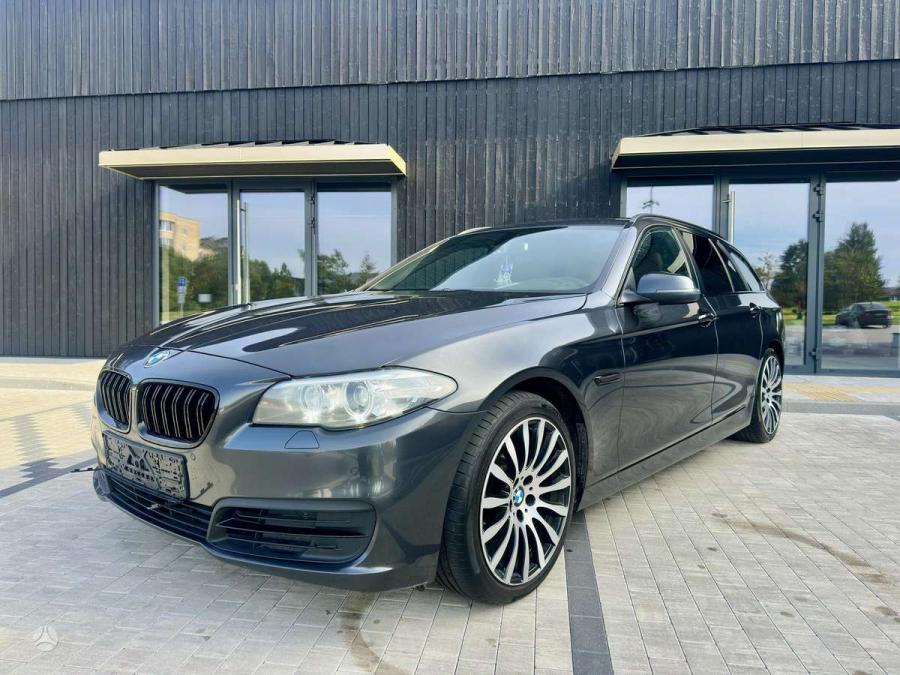 Pelēks BMW 520 2015 Šauļi, ar dzinēja tilpumu 2.00 L un nobraukumu 253 tūkst. km par 10400 €, foto 3 vietnē AUTOMOTO.COM.LV