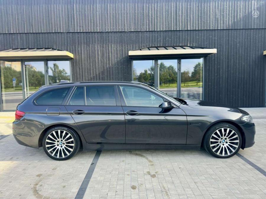 Pelēks BMW 520 2015 Šauļi, ar dzinēja tilpumu 2.00 L un nobraukumu 253 tūkst. km par 10400 €, foto 8 vietnē AUTOMOTO.COM.LV