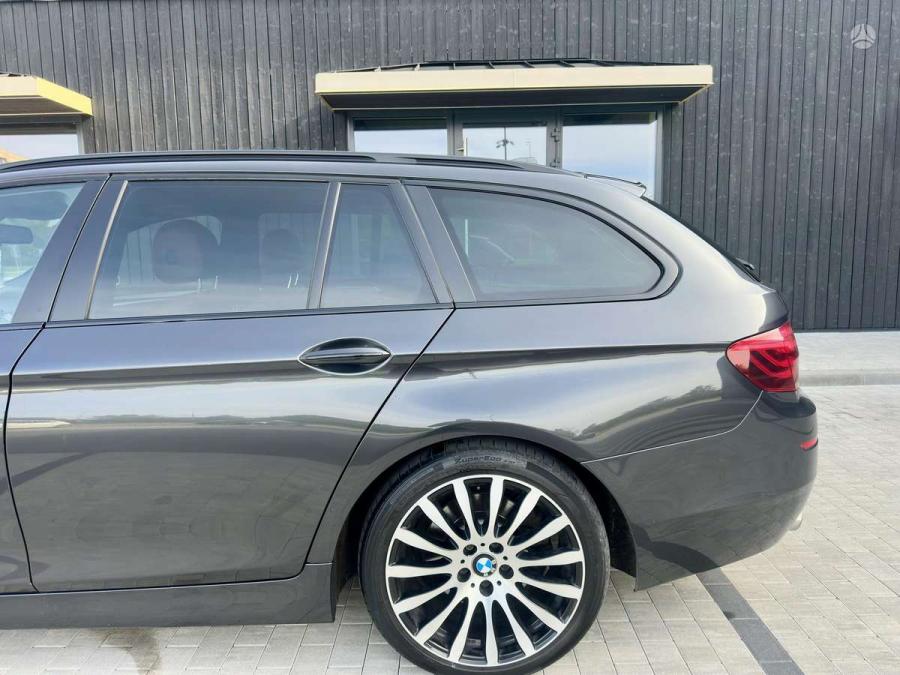 Pelēks BMW 520 2015 Šauļi, ar dzinēja tilpumu 2.00 L un nobraukumu 253 tūkst. km par 10400 €, foto 9 vietnē AUTOMOTO.COM.LV