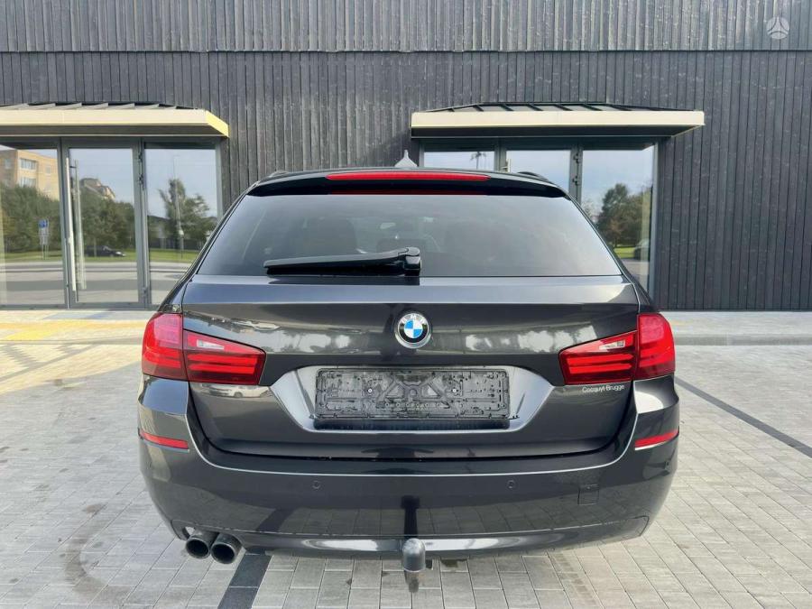 Pelēks BMW 520 2015 Šauļi, ar dzinēja tilpumu 2.00 L un nobraukumu 253 tūkst. km par 10400 €, foto 13 vietnē AUTOMOTO.COM.LV