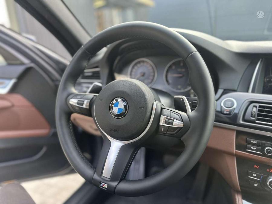 Pelēks BMW 520 2015 Šauļi, ar dzinēja tilpumu 2.00 L un nobraukumu 253 tūkst. km par 10400 €, foto 19 vietnē AUTOMOTO.COM.LV