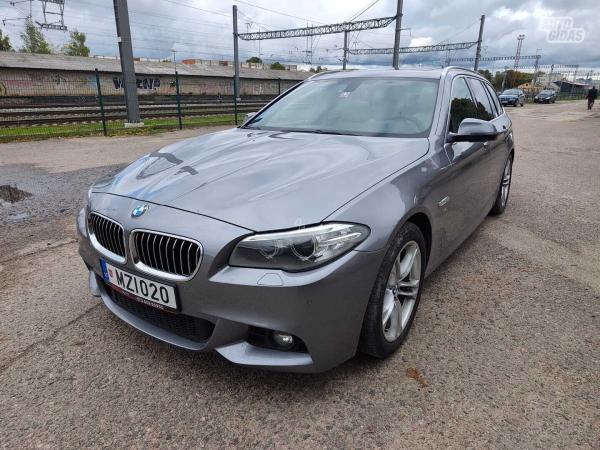 Grey BMW 520 2015 in Siauliai, with an engine capacity of 2.00 L and mileage of 277 thousand km for 10900 €, photo 1 on AUTOMOTO.COM.LV