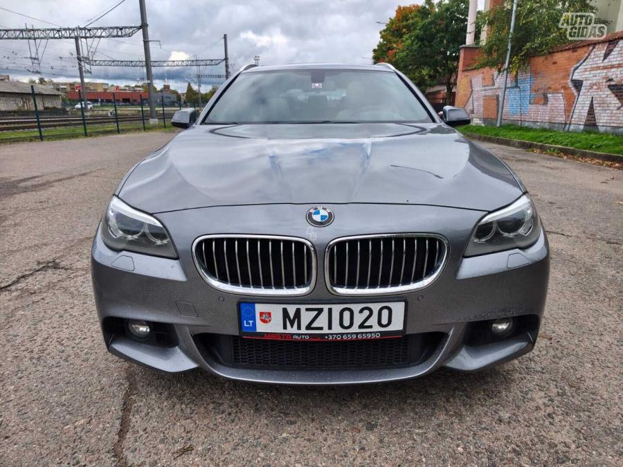 Grey BMW 520 2015 in Siauliai, with an engine capacity of 2.00 L and mileage of 277 thousand km for 10900 €, photo 3 on AUTOMOTO.COM.LV