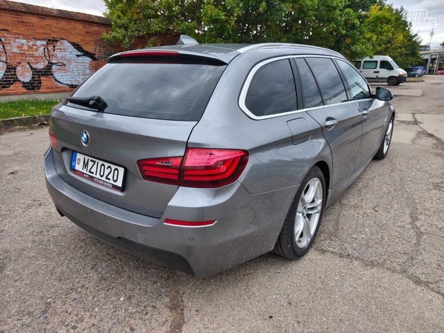 Grey BMW 520 2015 in Siauliai, with an engine capacity of 2.00 L and mileage of 277 thousand km for 10900 €, photo 5 on AUTOMOTO.COM.LV