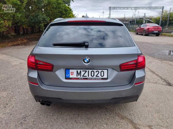 Grey BMW 520 2015 in Siauliai, with an engine capacity of 2.00 L and mileage of 277 thousand km for 10900 €, photo 6 on AUTOMOTO.COM.LV
