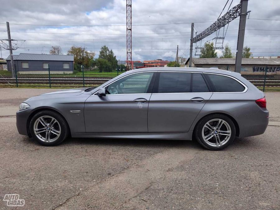 Grey BMW 520 2015 in Siauliai, with an engine capacity of 2.00 L and mileage of 277 thousand km for 10900 €, photo 9 on AUTOMOTO.COM.LV